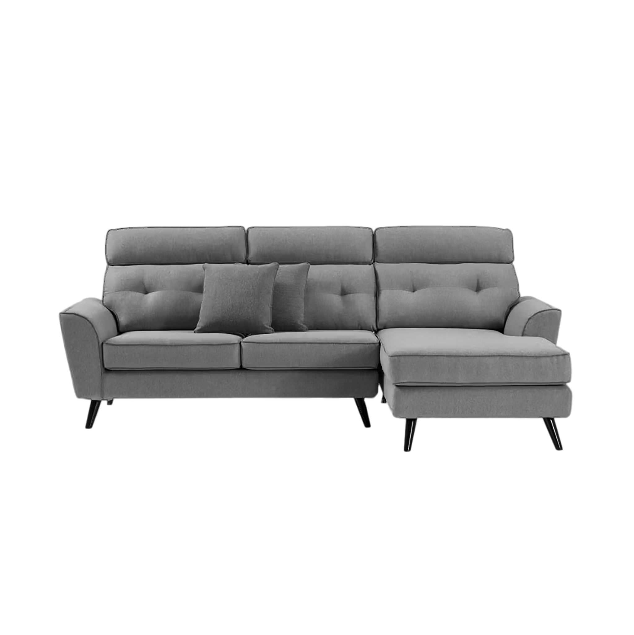 L-Shaped Functional Sofa in Fabric | Pasco Deluxe