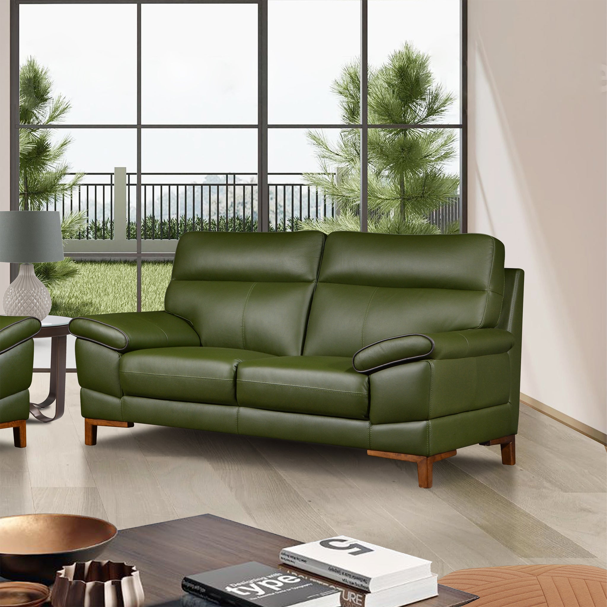 2 Seater Sofa in Full Leather | Ravenna